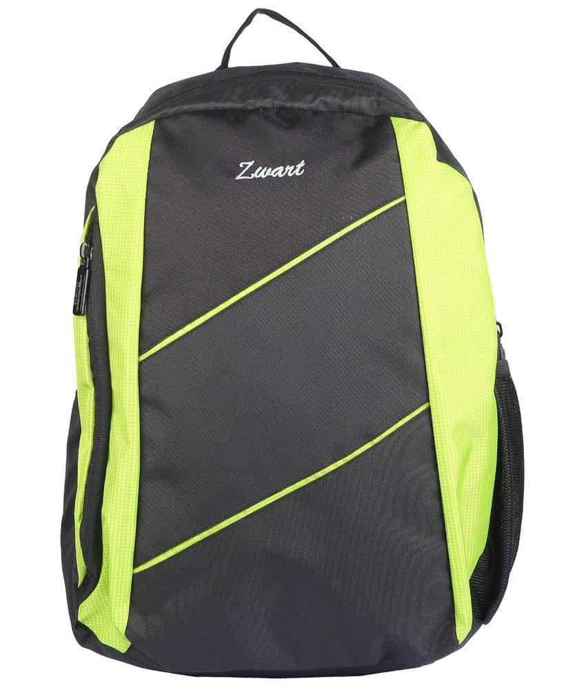 Zwart WINREN-FG Green & Black Backpack - Buy Zwart WINREN-FG Green ...