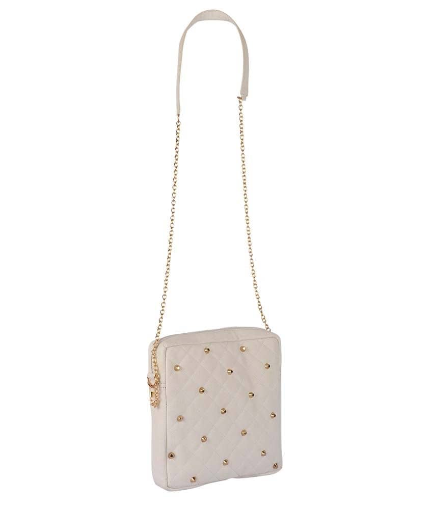 Aziza White Sling Bags - Buy Aziza White Sling Bags Online at Best ...