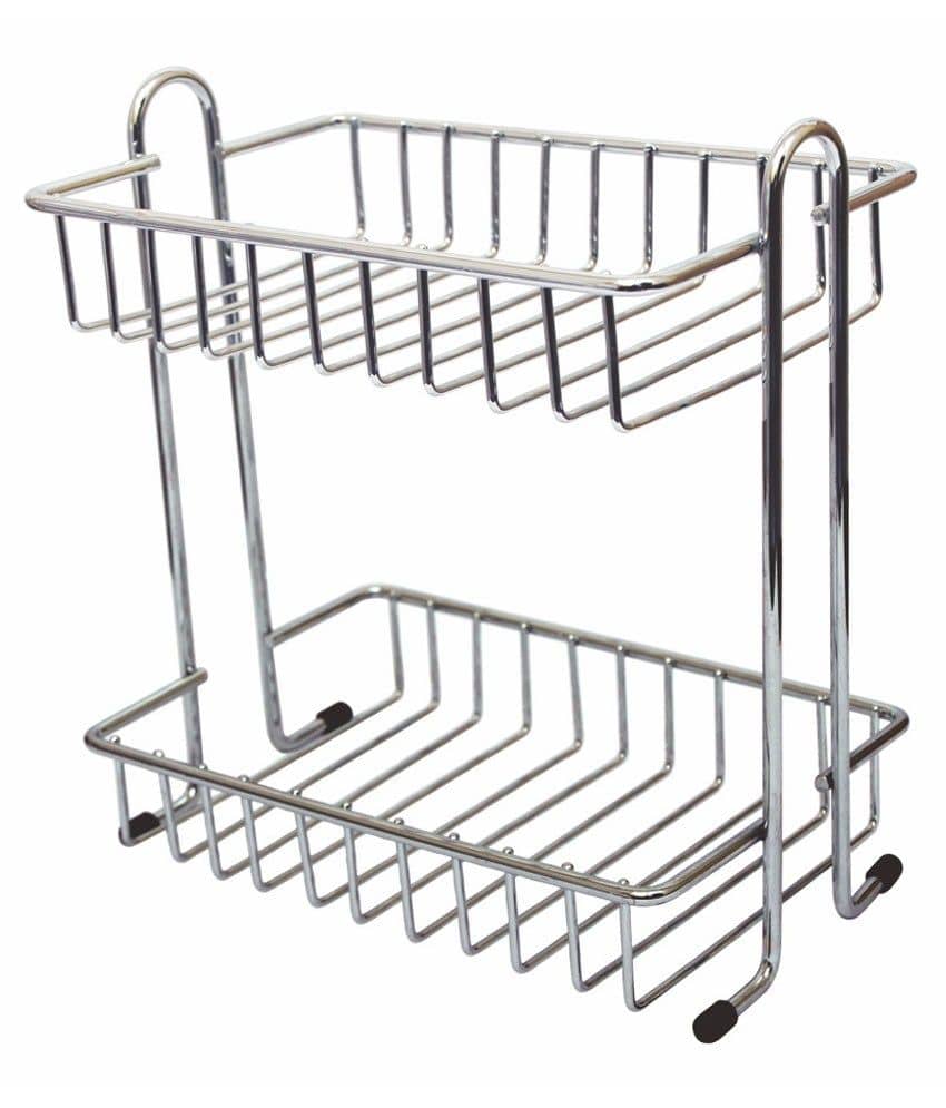 Buy Zinc Plus Standing Double Rack Online at Low Price in India - Snapdeal