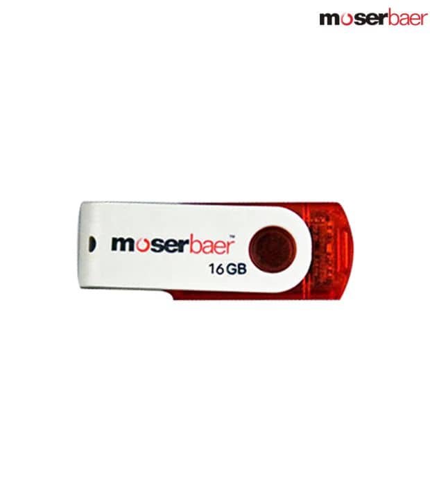 Moser Baer Swivel Pendrive 16GB - Buy Moser Baer Swivel Pendrive 16GB ...