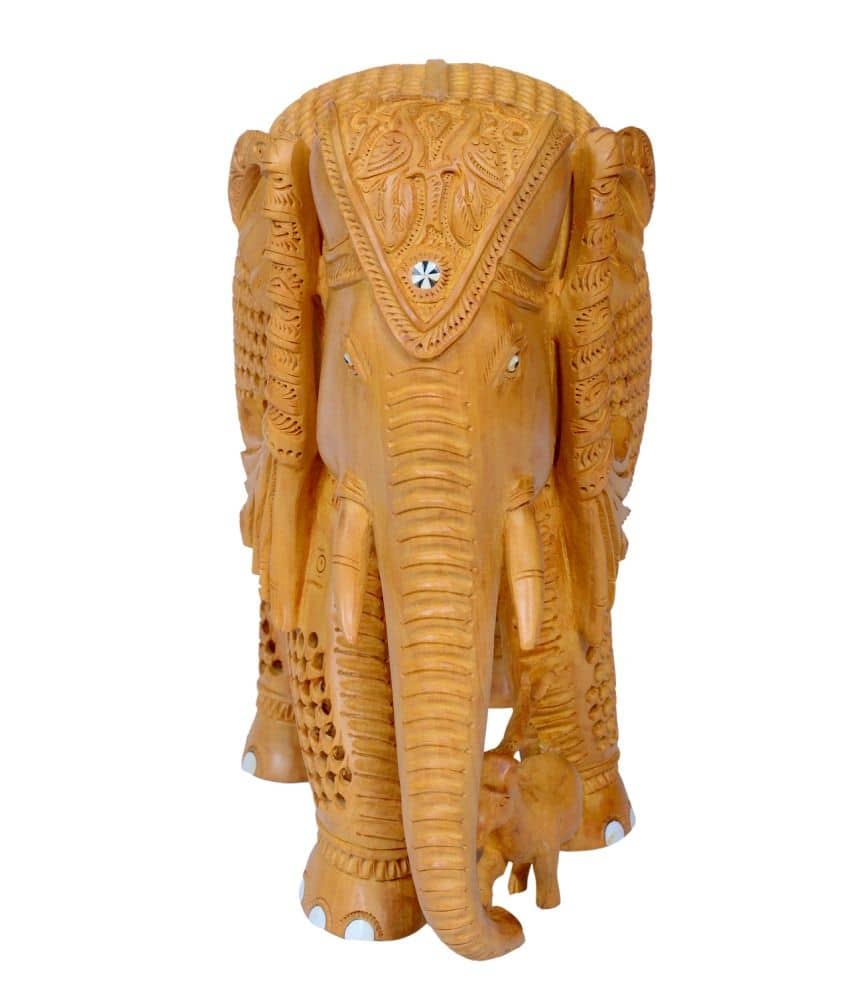 El Sandalo Wooden Elephant: Buy El Sandalo Wooden Elephant at Best ...