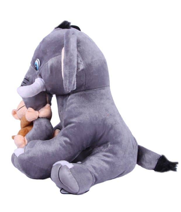 Joy Hugging Elephant With Monkey Medium - Buy Joy Hugging Elephant With ...