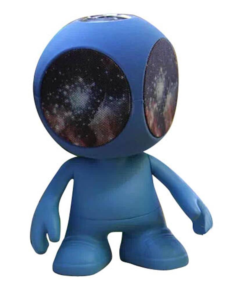 Review Alien Wireless Bluetooth Speaker With Mic - Blue - Buy Review ...