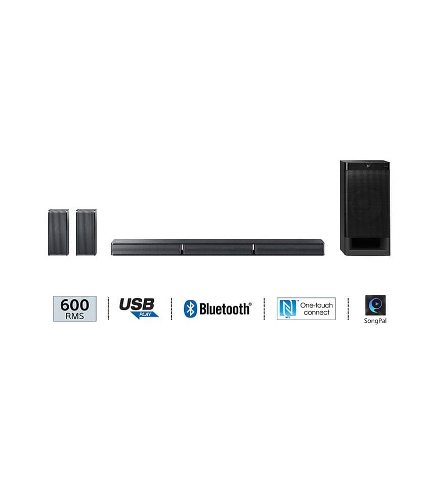 Buy Sony HT-RT3 Real 5.1ch Dolby Digital Soundbar Home Theatre System ...