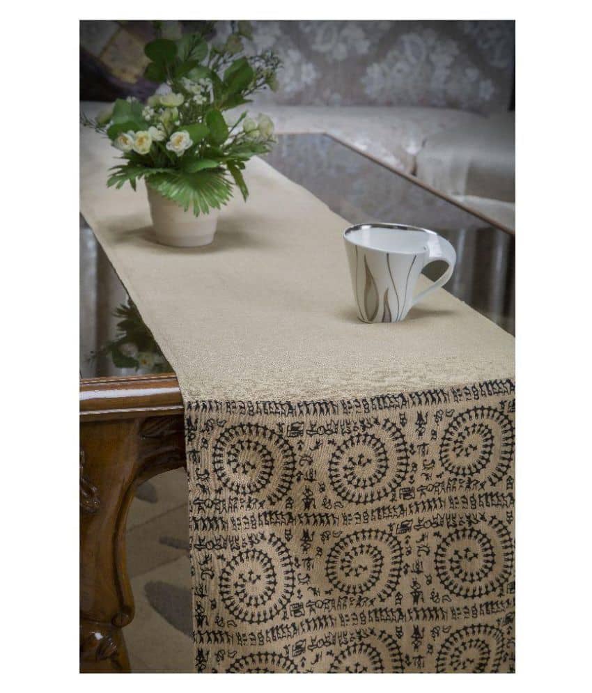Making Beautiful 6 Seater Silk Single Table Runner - Buy Making ...
