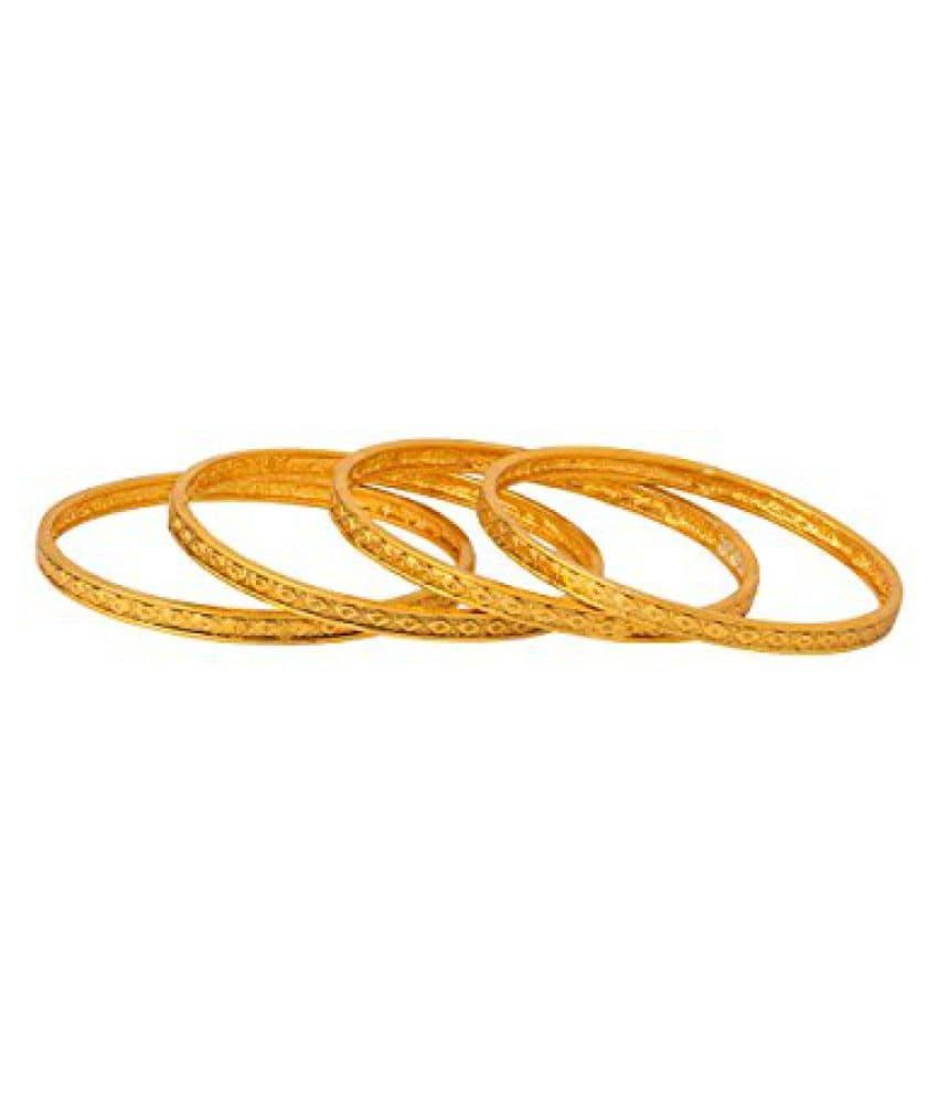 Colors TV collection Golden Pair Of Bangles For Women by voylla: Buy ...