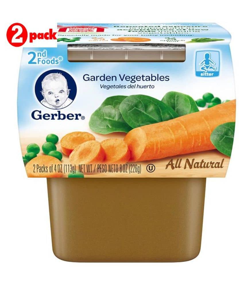 Gerber Garden Vegetables Snack Foods for 6 Months + ( 452 gm ): Buy ...