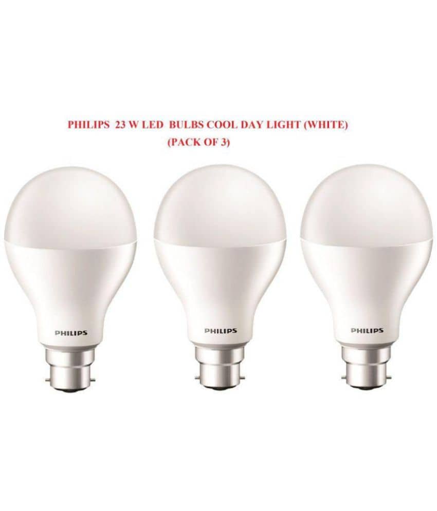 Philips 23W LED Bulb Cool Day Light - Pack of 3: Buy Philips 23W LED ...