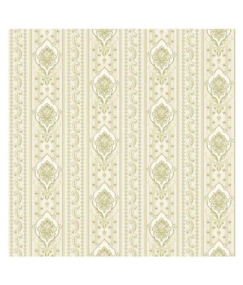 Excel Wall Interiors Vinyl Abstract Wallpapers Cream: Buy Excel Wall ...