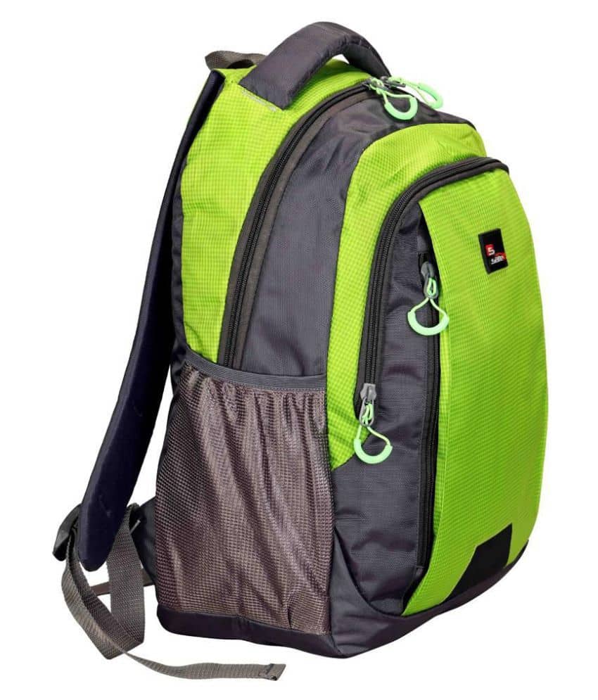 safex Grey,green Backpack - Buy safex Grey,green Backpack Online at Low ...