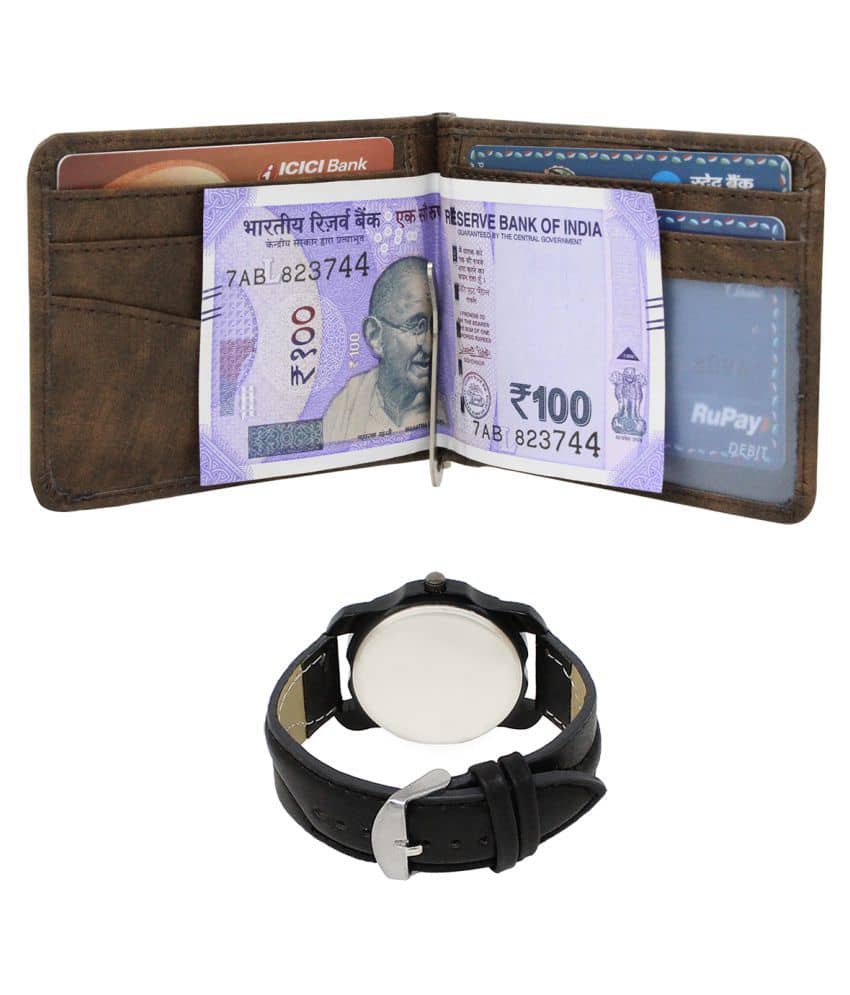 LOREM Designer Wrist Watch & Wallet Combo - Buy LOREM Designer Wrist ...