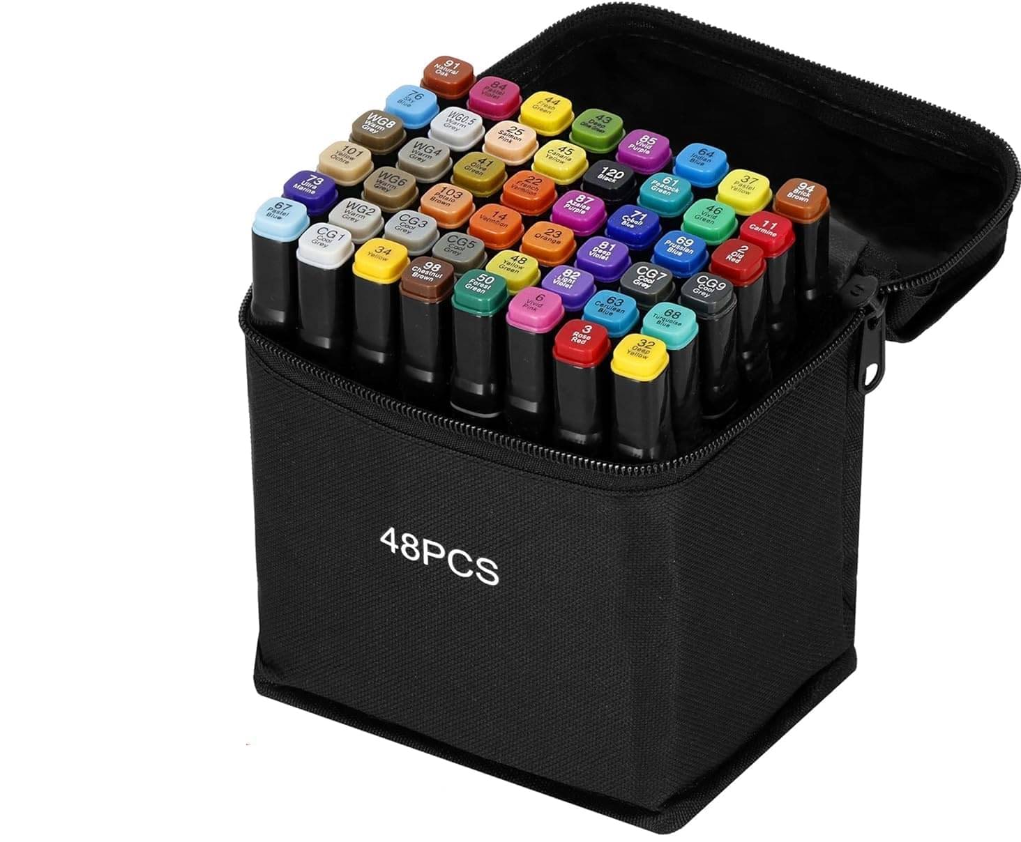 Camlin Tora Ball Pen 1.0mm Set of 8 Assorted in Colors Pack of 2