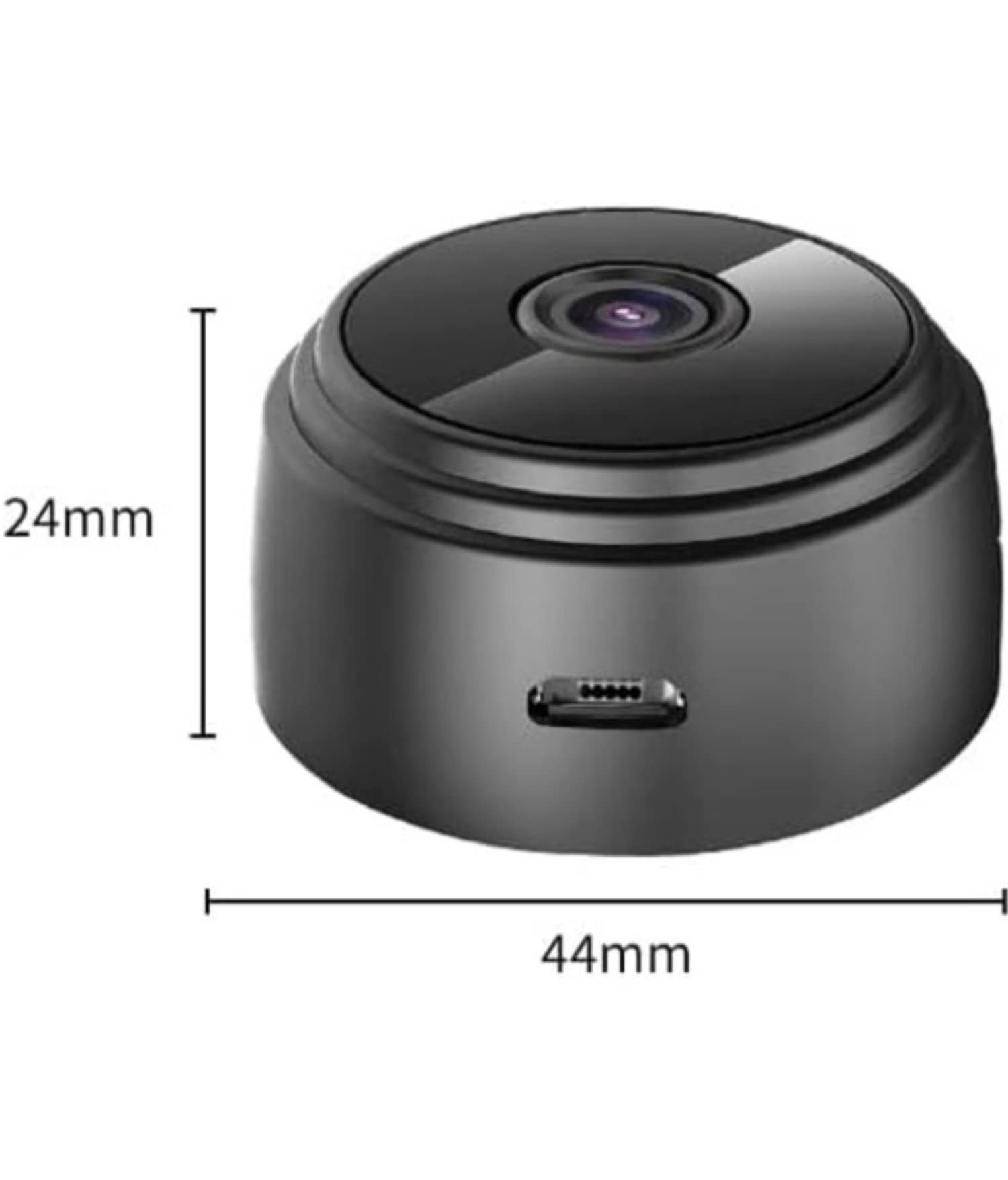 Kadio SPY Camera Hidden Wi-Fi Bullet Audio Video Night Vision IP ...