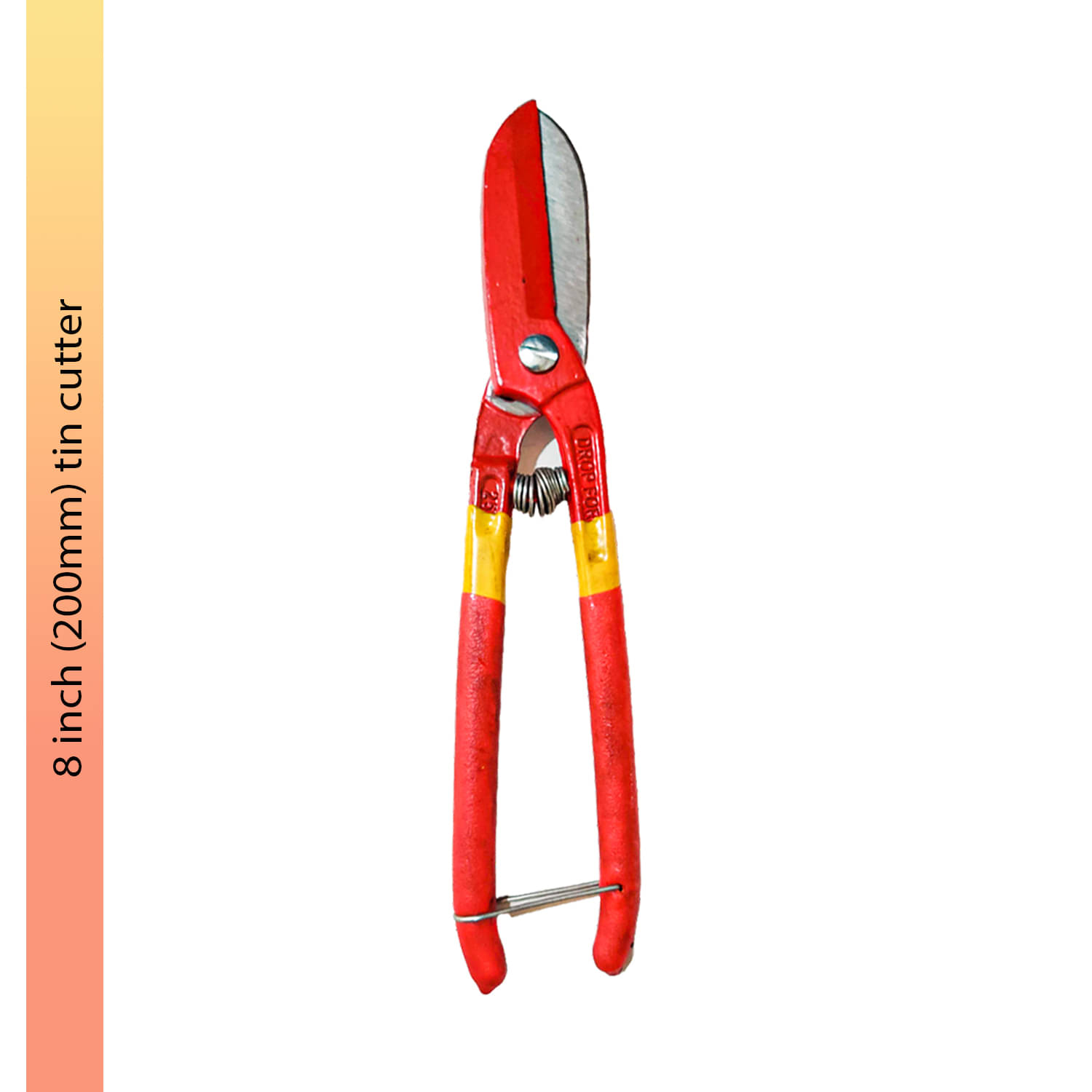 LXMI Heavy Duty Dropped Forged Metal TIN Cutter 8inch Metal Cutter 1 ...