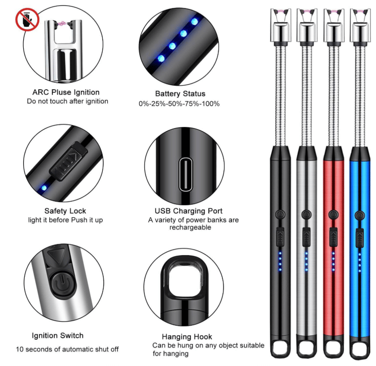 Genric Assorted Kitchen Gas Stove Lighter ( Pack of 1 ): Buy Online at ...