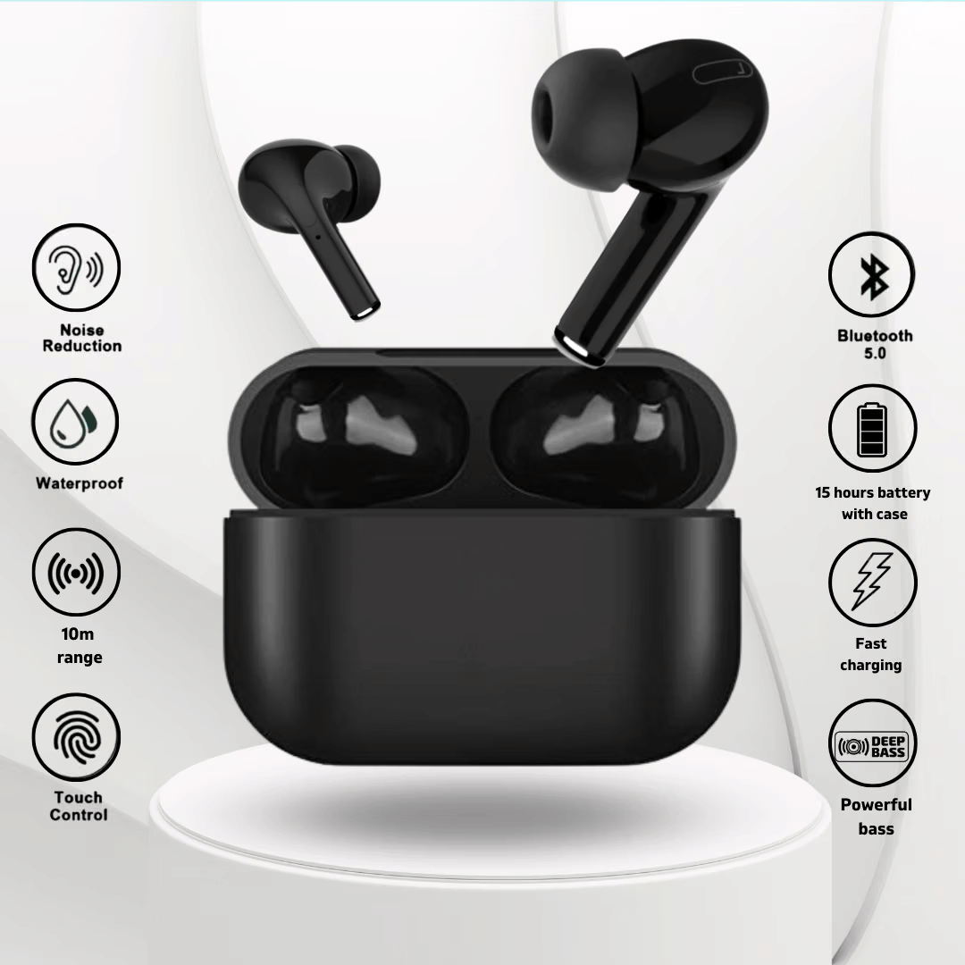 Buy Wireless Bluetooth Earbuds Pro – Black Color, Mobile Compatible ...