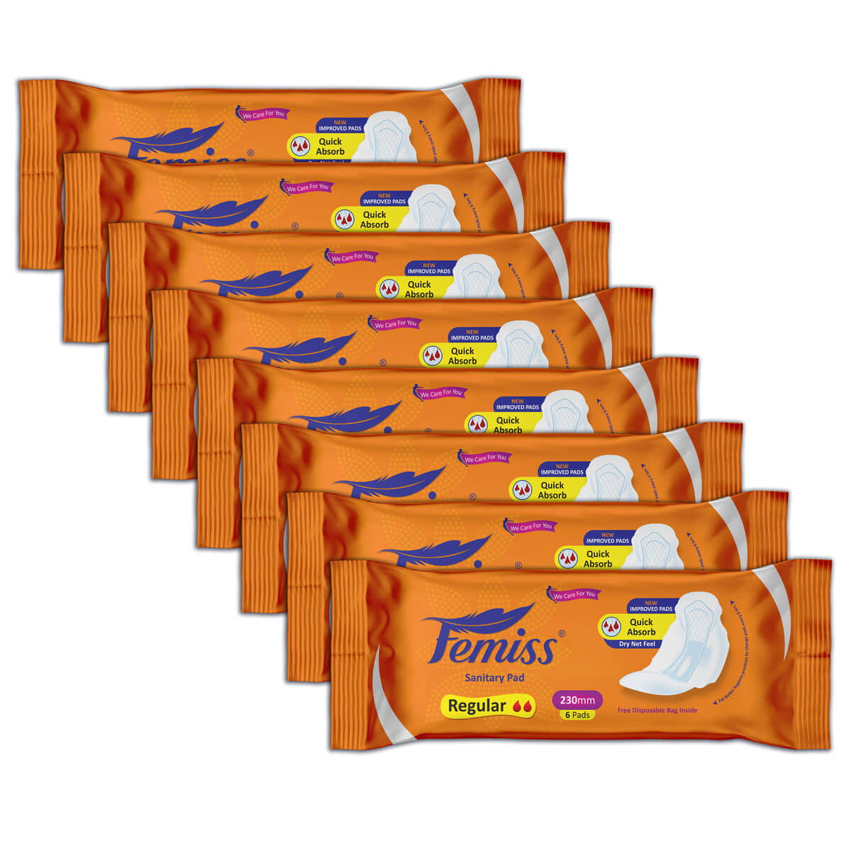Femiss - Cottony Regular Maxi Regular Sanitary Pad: Buy Femiss ...