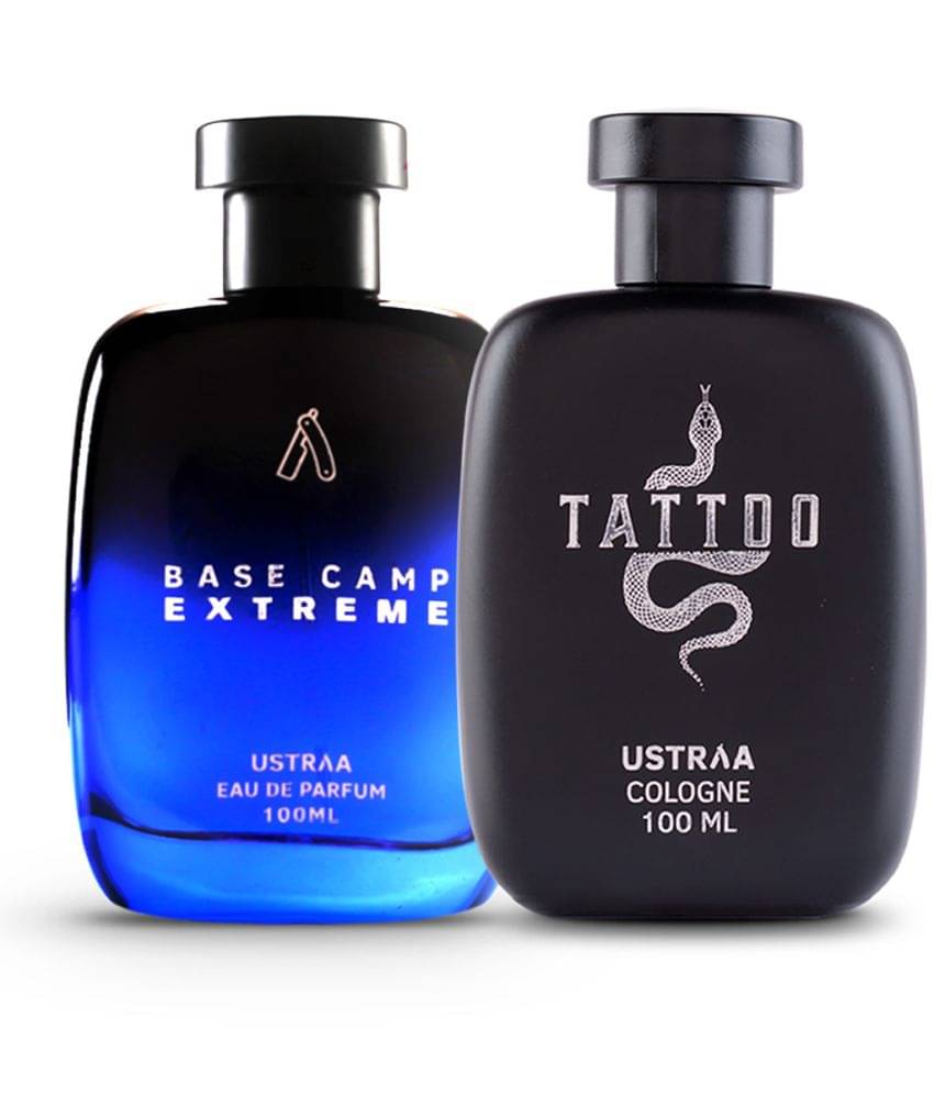 Ustraa - Barood - EDP & Tattoo Cologne For Men 200ml (Pack of 2): Buy ...
