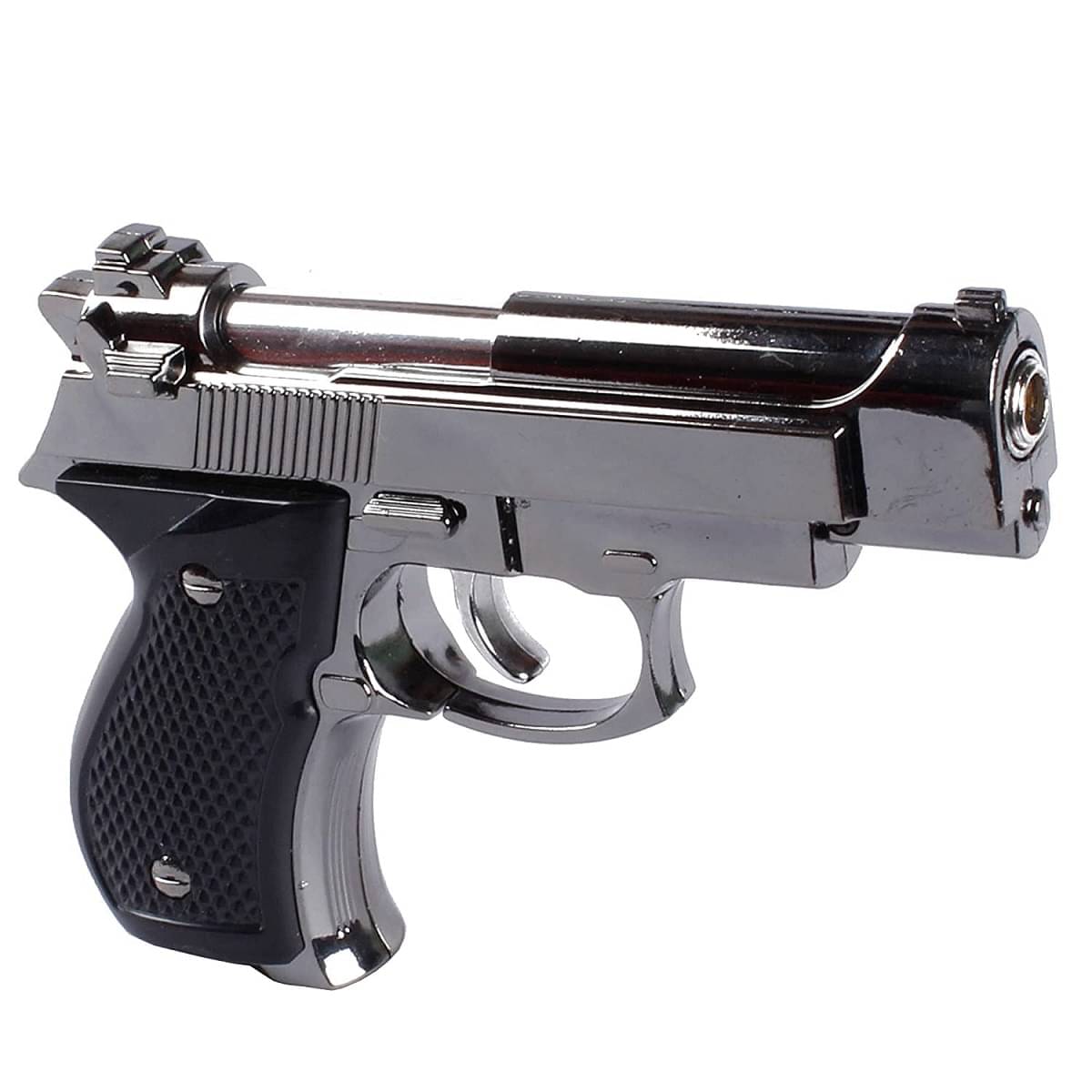 Refillable Gas Lighter Gun Pistol Lighter -Windproof Jet Flame Gun ...
