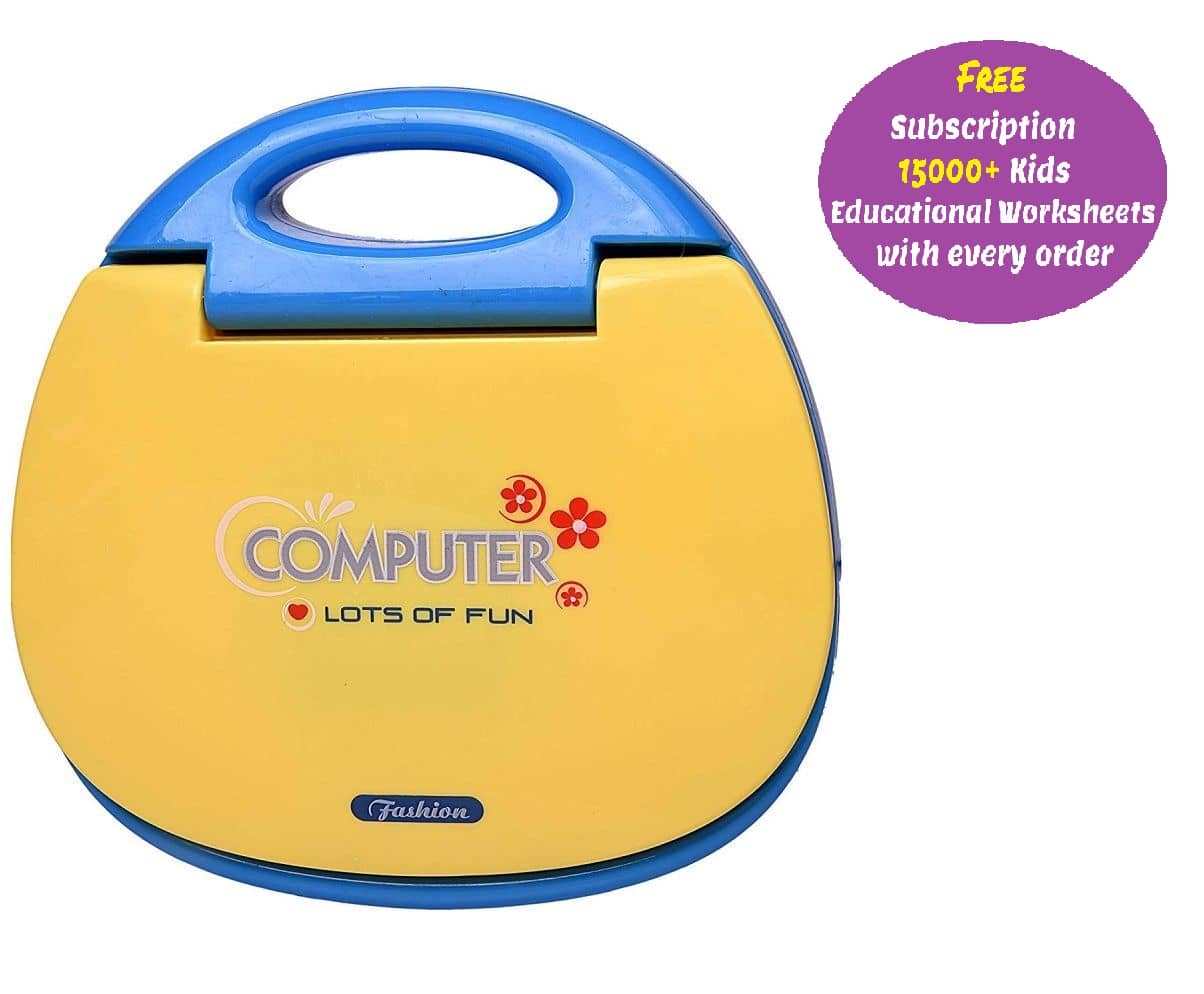 Educational Learning Laptop for Kids with LED Display, Alphabet ABC and ...